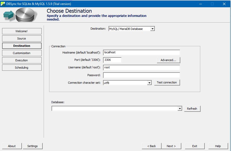 Converting Sqlite To Mysql With Python Catalog Library